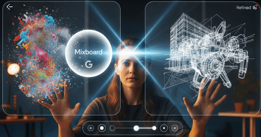 Googleの新しいAIツール「Mixboard」とは？アイデア出しからデザインまで、あなたの創造性を加速させる方法 | IMデジタルマーケティングニュース